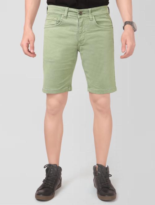 Buy True colors Of India Men Light Pista Regular Shorts Online at Best ...