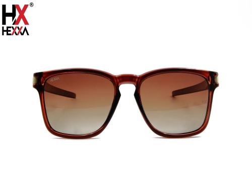 Buy HEXXA Fancy Polycarbonate Lens Metal Frame Wayferer Sunglasses for ...