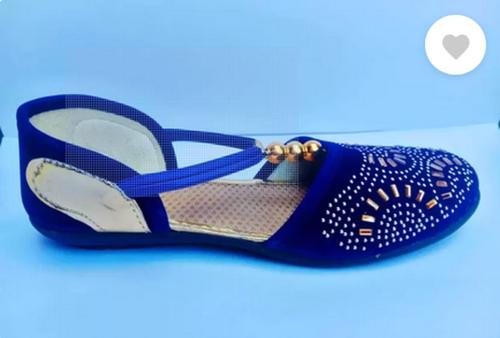 Buy Shoe Lab Blue Flats for Women || Sandals for Women || Non ...