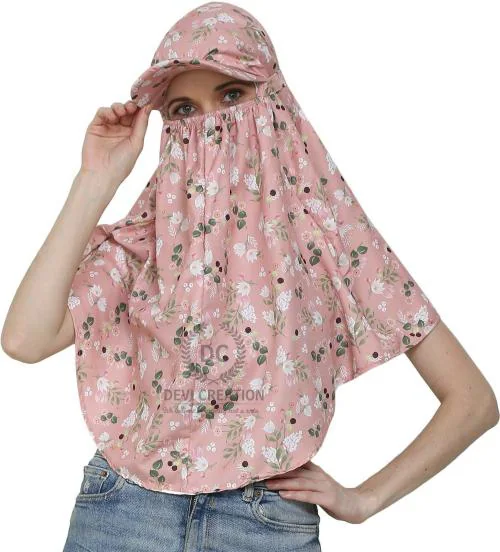 Buy Devi Creation Sun Protection rayon cotton Innovative Printed Scarf ...