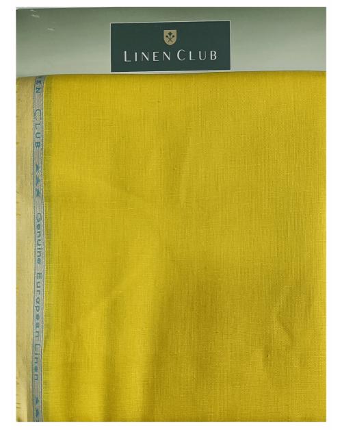 Buy Linen Club Men Yellow Solid Linen Shirt Fabric Online at Best Prices in India - JioMart.