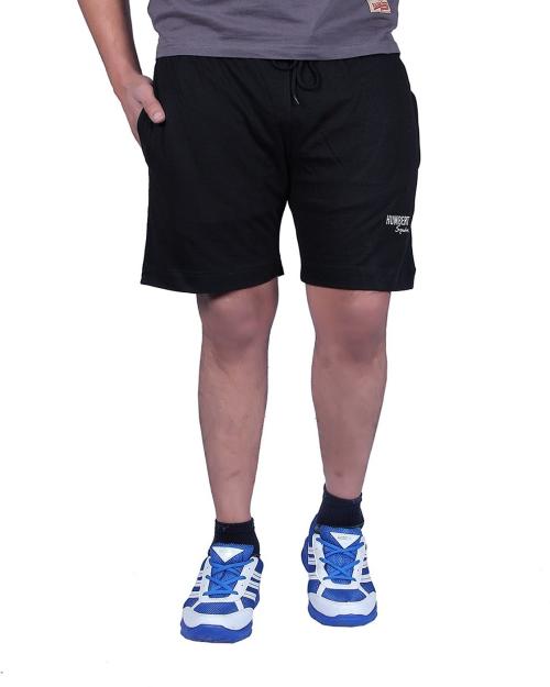 Buy Humbert Solid Men Black Basic Shorts () Online at Best Prices in India - JioMart.