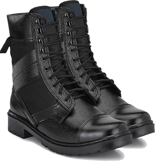 Buy PARA DMS SHOES Men Boots (Black) Online at Best Prices in India ...