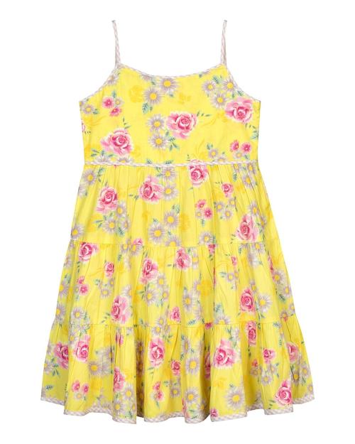 Buy Budding Bees Girls All Over Printed A-Line Dress Online at Best Prices in India - JioMart.