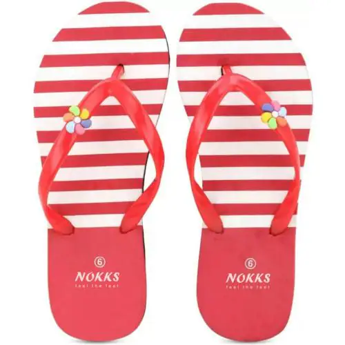 Buy Nokks Women Slipers/Flipflops for Women_Blocks_P Online at Best ...