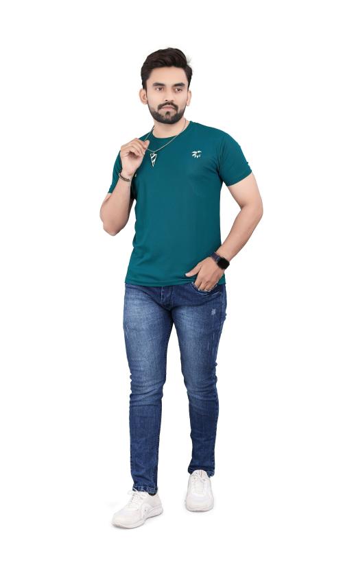Buy NOPSE Men's Cotton Blend T-shirt Online at Best Prices in India ...