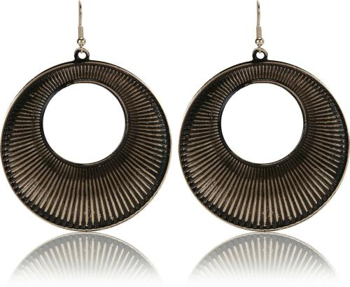 Buy Chocozone Antique Dangler Round Metal Earrings Fancy Party Wear For ...