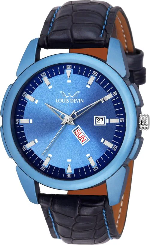 Buy Louis Devin Analog Blue Watch For Men (Ld-Bu025-Blue) Online at ...