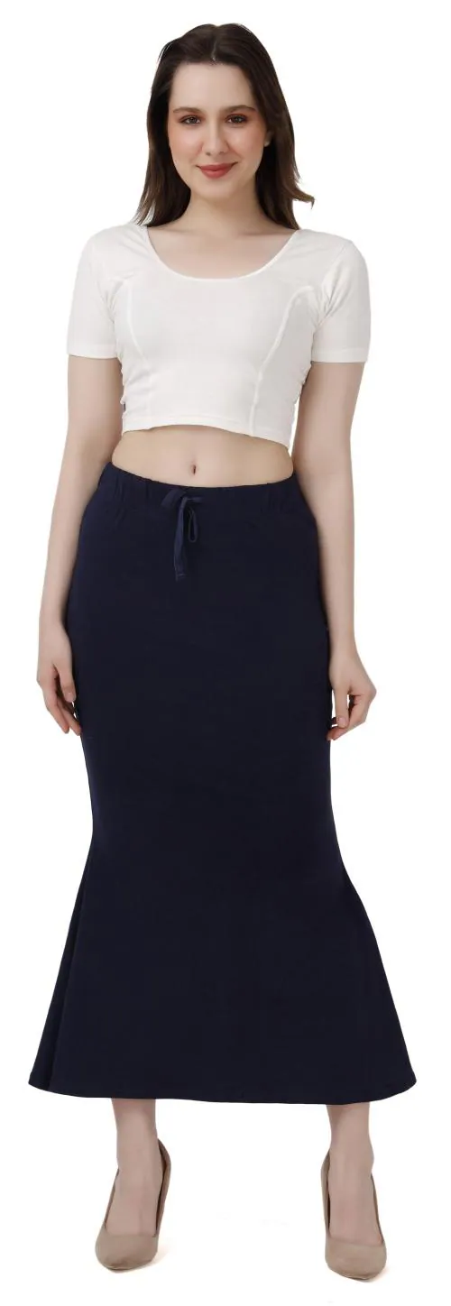 Buy FEMULA Mermaid, Fishcut, Flared Strechcotton Saree Shapewear ...