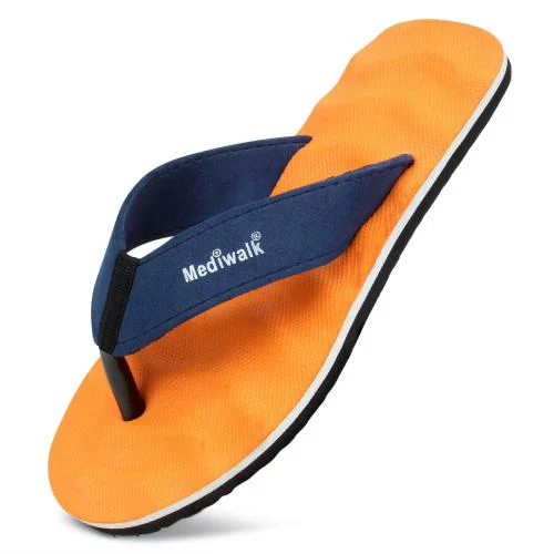 Buy Mediwalk's EVA|Premium|Comfort Orange Slippers/Flipflops for women ...