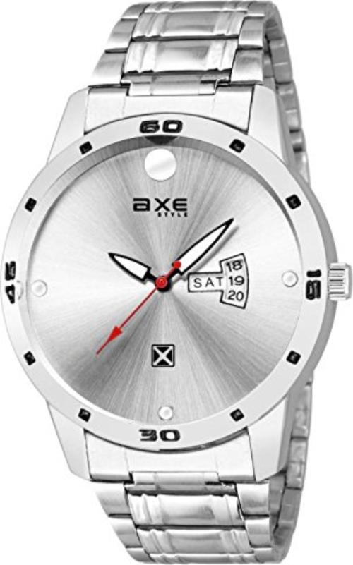 Buy Axe Style Analog Silver Dial and Strap Watch for Men (XDD8009 ...
