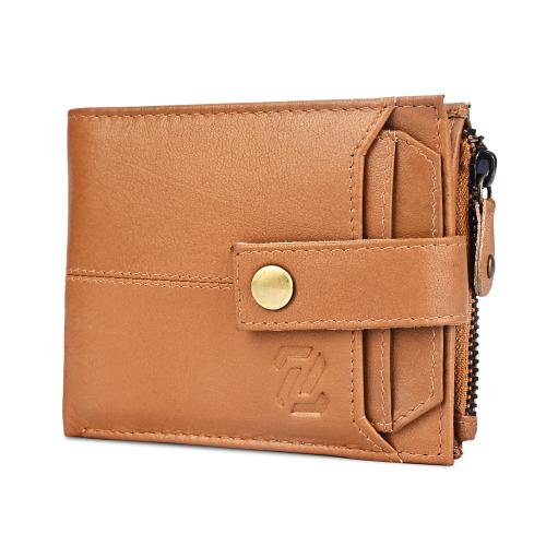 Buy Zeetap Genuine Leather Wallet For Men | Men's RFID Protected Wallet ...