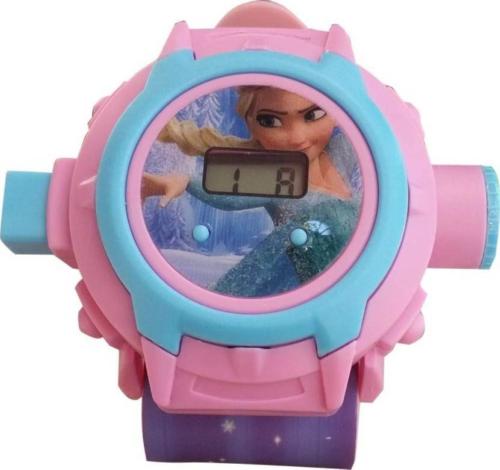Buy MVS LED Digital Projector Kids Watch With 24 cartoon images-Frozen ...
