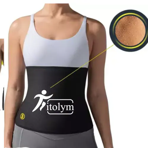 Buy FITOLYM Unisex Hot Body Shaper, Neoprene Slimming Belt, Tummy ...