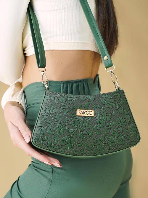 Buy Fargo Green Leatherette For Handbags & Clutches (FGO-718)B Online ...