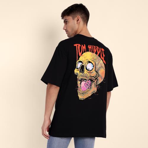 Buy Tom Hiddle printed Premimum Over size and Loose fit cotton Tshrits ...