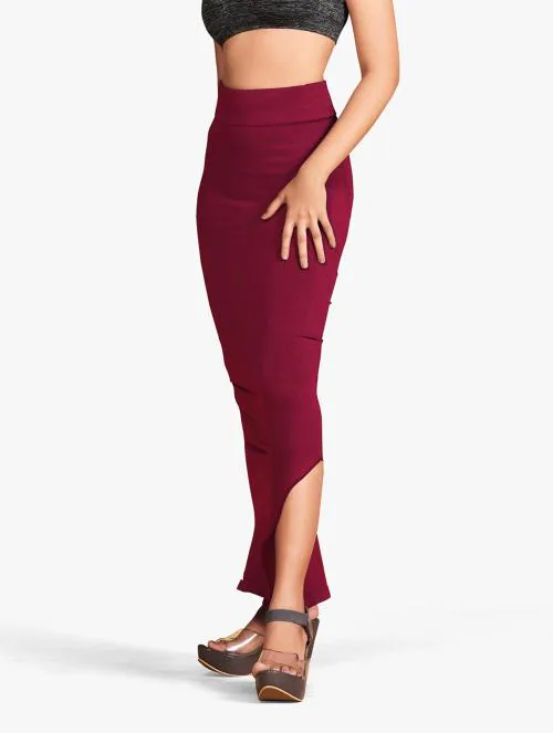 Buy Munns & Mars Women Maroon Solid 92 Percent Microfibre, 8 Percent ...