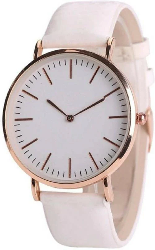 Buy Regards Analog White Dial White Strap Watch For Women Online at ...