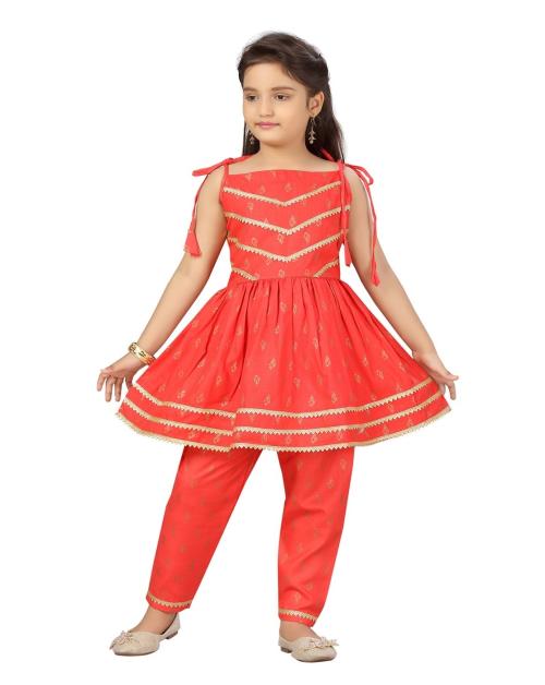 Buy Aarika Girls Gajri Color Top and Pant Set Online at Best Prices in ...