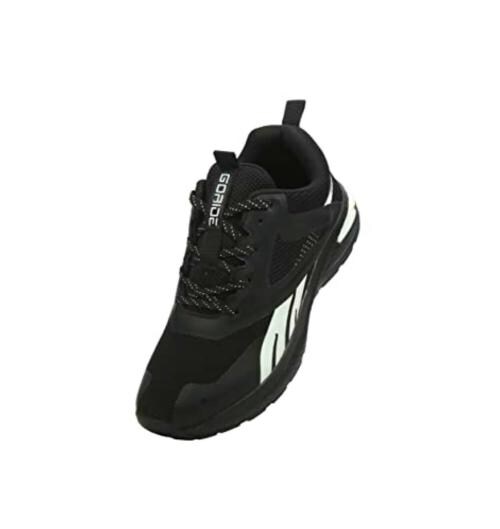 Buy Go Ride Men Running Shoes Black And White Online at Best Prices in ...