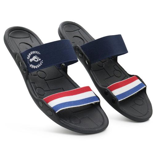 Buy Prolific Men's Elastic Flip Flop Slippers Multicolor Online at Best ...