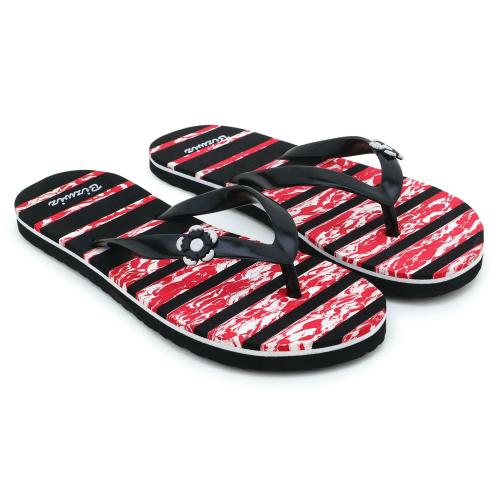 Buy Bizwiz Black Rubber Slippers for Women & Girls Online at Best ...