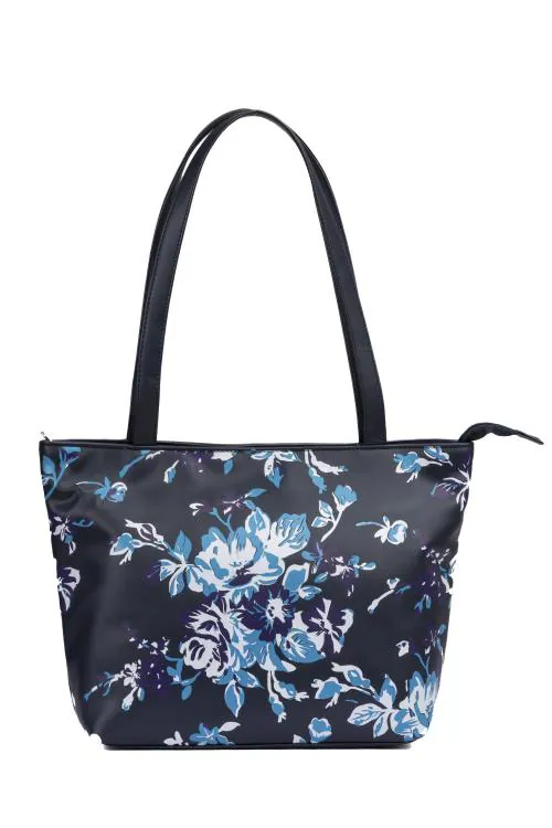 Buy Leather Junction Blue Faux Leather Handbags | Ladies Shoulder Bags ...