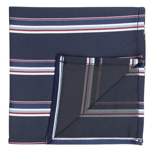 Buy Kavove Pleasing Blue Striped Pocket Square For Men Online at Best Prices in India - JioMart.