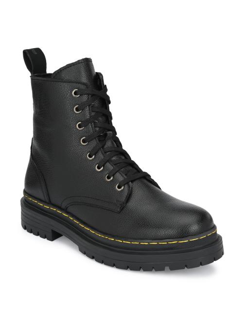 Buy Delize Mens Black Derby Boots Online at Best Prices in India - JioMart.