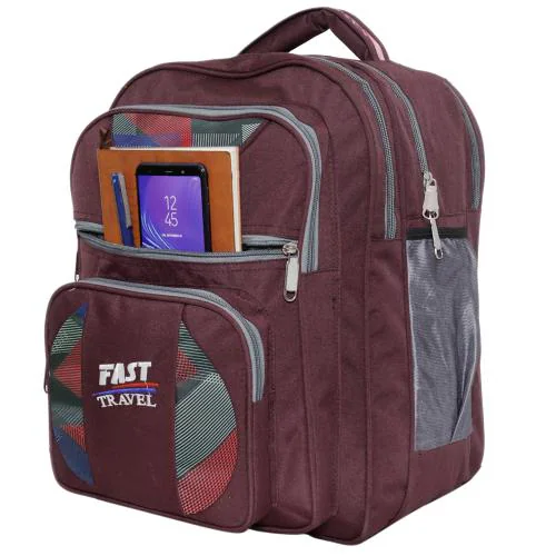Buy Fast Travel Use For School Bag Class 6-10 Large 4 partition 55 L ...