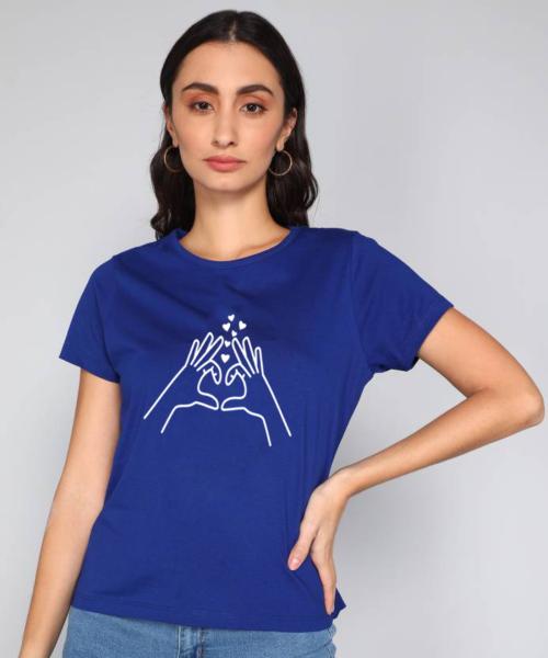 Buy Activemens Half sleeve Printed tshirts for womens (Pack of 1) - XL ...