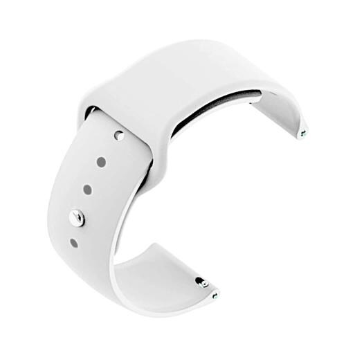 Buy NOTYEX White Silicon Strap Band Compatible With For Boat Wave lite smartwatch (Pack of1 ...