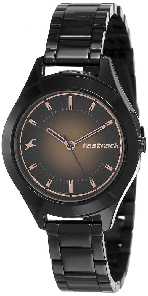 Buy Fastrack Analog Dial Grey Band Silver Watch-Nn6153Nm01 For Womens ...