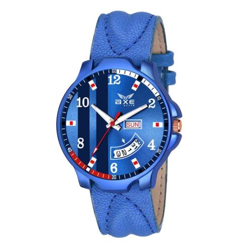 Buy Axe Style Analog Blue Dial and Strap Watch for Men (XDD-1012 ...