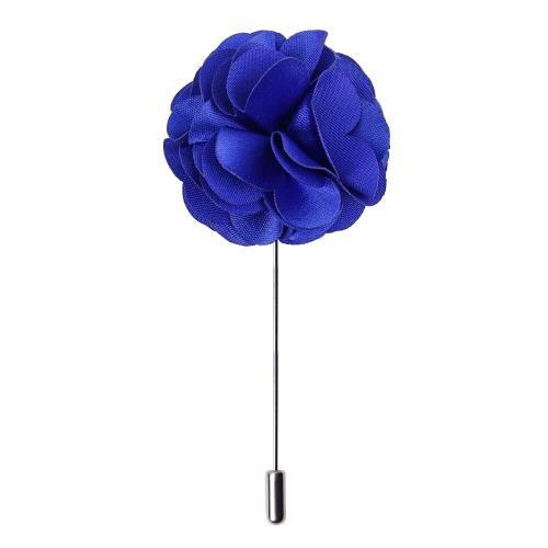 Buy PELUCHE Ornamental Treat - Blue Colored Brooch/Lapel Pin For Men ...
