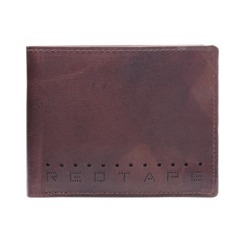 Red Tape Men Dark BROWN Leather RFID Wallet - JioMart