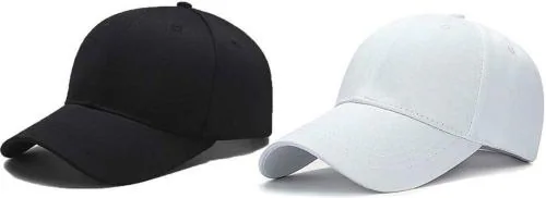Buy Babji Men Black and White Baseball Cap(Pack of 2) Online at Best Prices in India - JioMart.