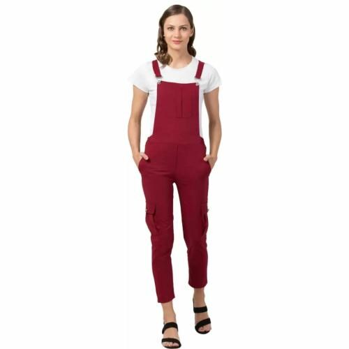 Buy Famiss fashion Solid Casual Dungaree for Women & Girls Online at ...
