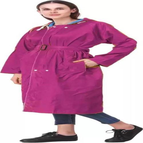 Buy YOUTH ROBE Girls Purple Solid Polyester Raincoat - M Online at Best ...