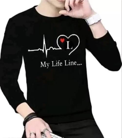 Buy Baguchi Printed, Typography Men Round Neck Black T-Shirt Online at Best Prices in India ...