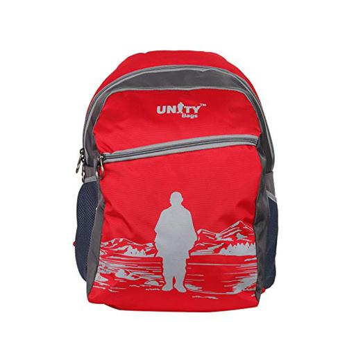 Buy Unity Bags 30L Waterproof Laptop Backpack With 2 Compartments -Red ...