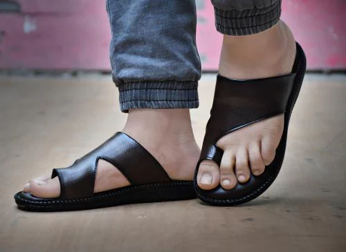 Buy Prodock Man Made Leather Slip on Slippers for Men (Brown) Online at ...