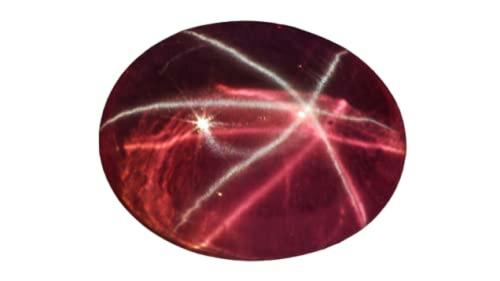 Buy Feel Touch Mart 7.75 Ratti Original Certified Stone Burma Star Ruby Suryakant Mani Ratna for ...