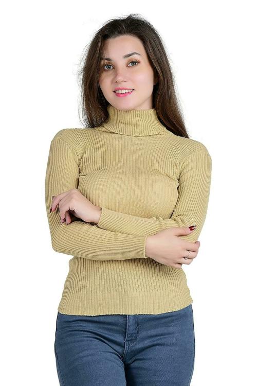 IndiCrafts Women Skin Woollen Winter Sweaters Large - JioMart