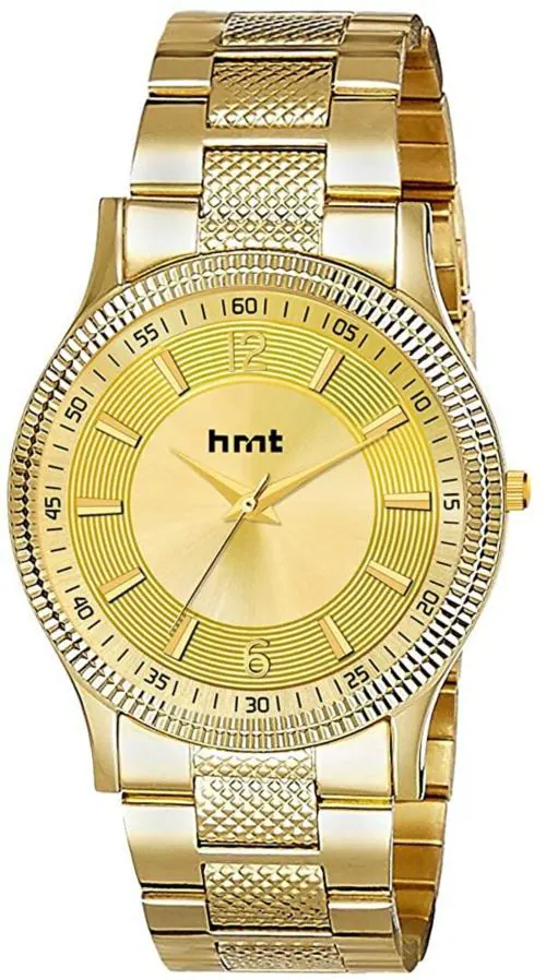 Buy hrnt Analog Gold Dial and Strap Watch for Men (HMTG-G9055) Online ...