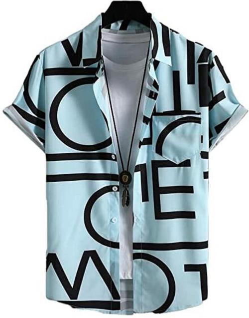 Buy Concy-Alphabet Sky Blue Shirt Online at Best Prices in India - JioMart.