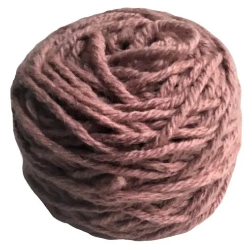 Buy Bio Fusion Wool Hand Knitting Yarn / 100% Organic wool (Dark Pink ...