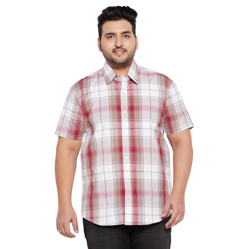 Buy Bigbanana Men Plus Size Dangeo Check Shirt Online at Best Prices in ...