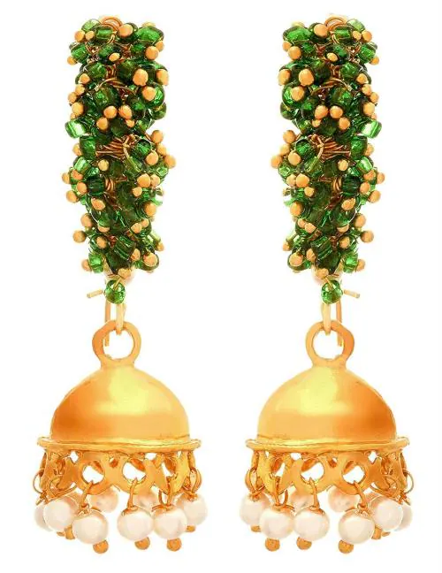 Buy Jfl - Jewellery For Less Traditional And One Gram Gold Plated Moti ...