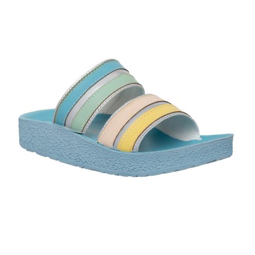 Buy Aerokids Kids Girls SKY BLUE Casual Slipper Online at Best Prices ...